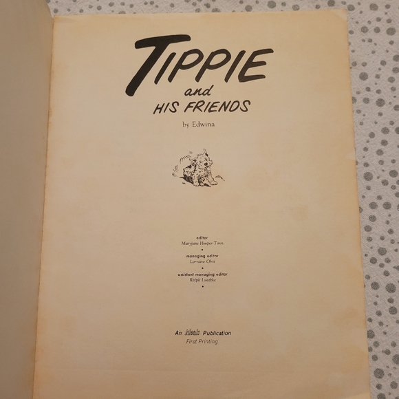Other | Vtg Tippie And His Friends Book First Printing | Poshmark